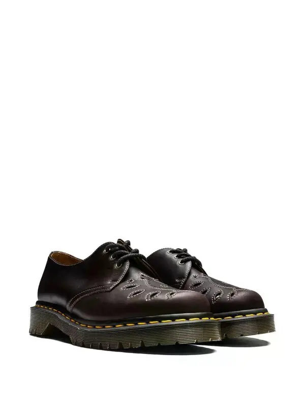 Dr. Martens Perforated Leather Derby Shoes