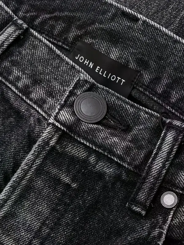 John Elliott Distressed Paint Splatter Jeans