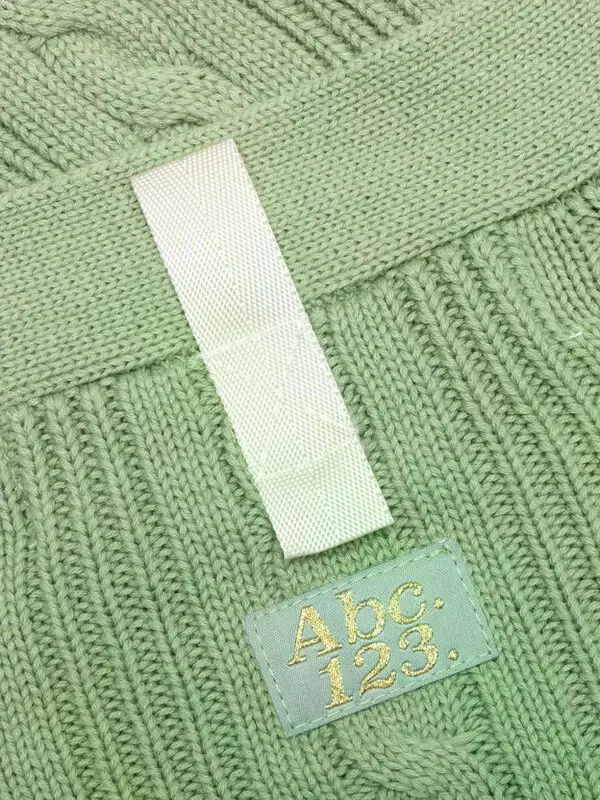 ADVISORY BOARD CRYSTALS Cable Knit Cardigan