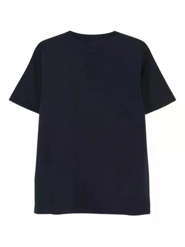 C.P. COMPANY Logo Cotton T-shirt - Blue