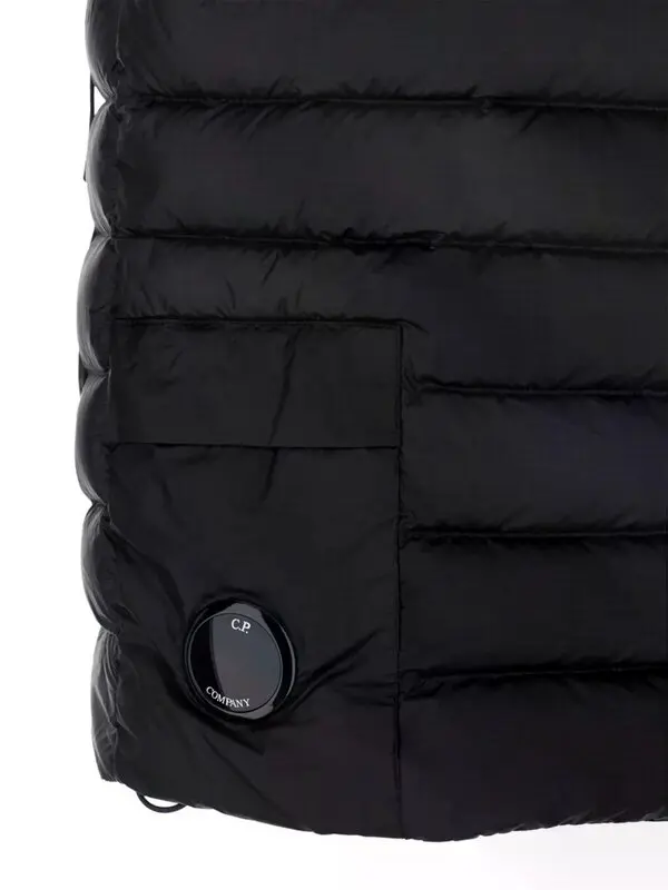C.P. COMPANY Quilted Shell Gilet - Black
