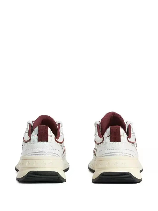 Dsquared2 Sprinter Maple Leaf Sneakers - White