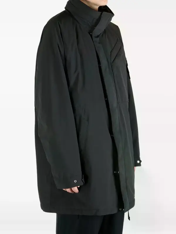 Stone Island Logo-patch Padded Coat