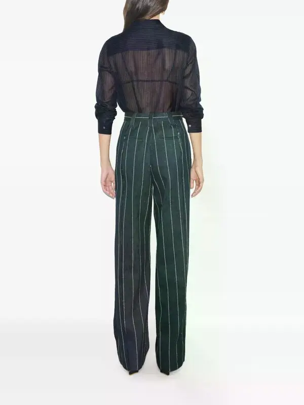 Tory Burch Pinstripe Button-up Shirt
