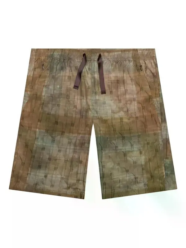 Needles Printed Drawstring Shorts