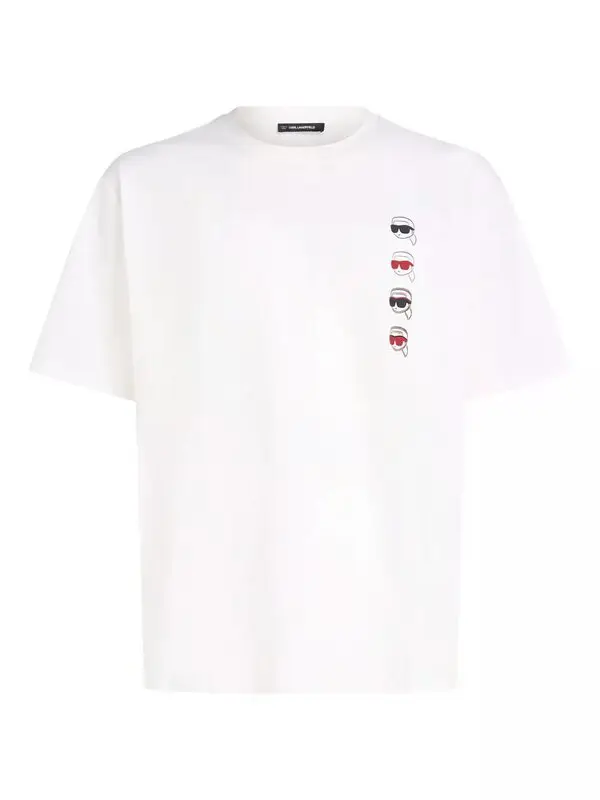 Karl Lagerfeld Ikon Fusion T-shirt - White