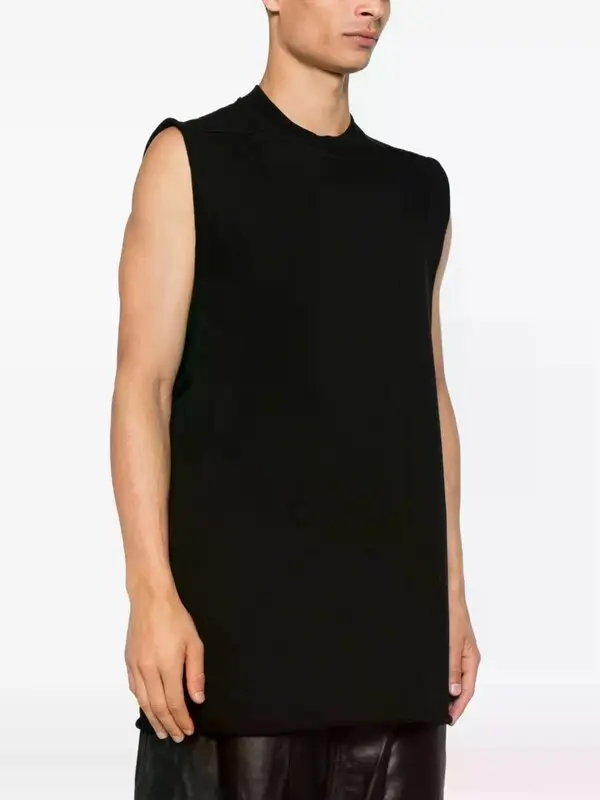 Rick Owens Round Neck Sleeveless Vest