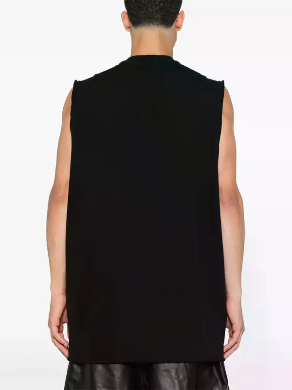 Rick Owens Round Neck Sleeveless Vest