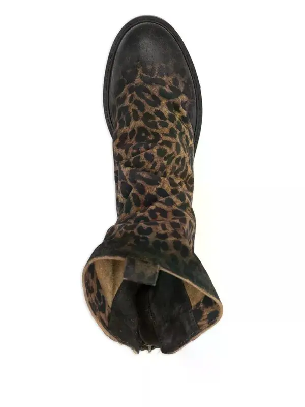 METISSE 40mm Leopard-print Slouch Boots