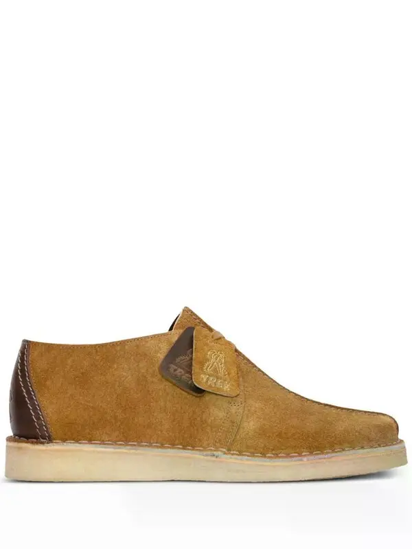 Clarks Trek Oak Hairy Suede Desert Boots