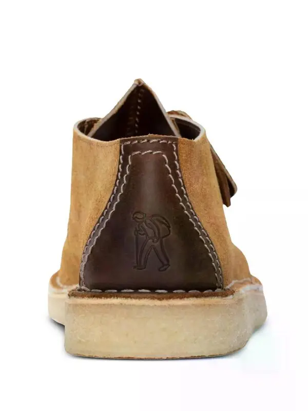 Clarks Trek Oak Hairy Suede Desert Boots