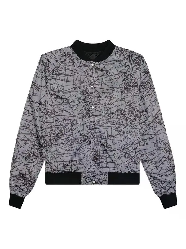 RtA Atticus Printed Bomber Jacket