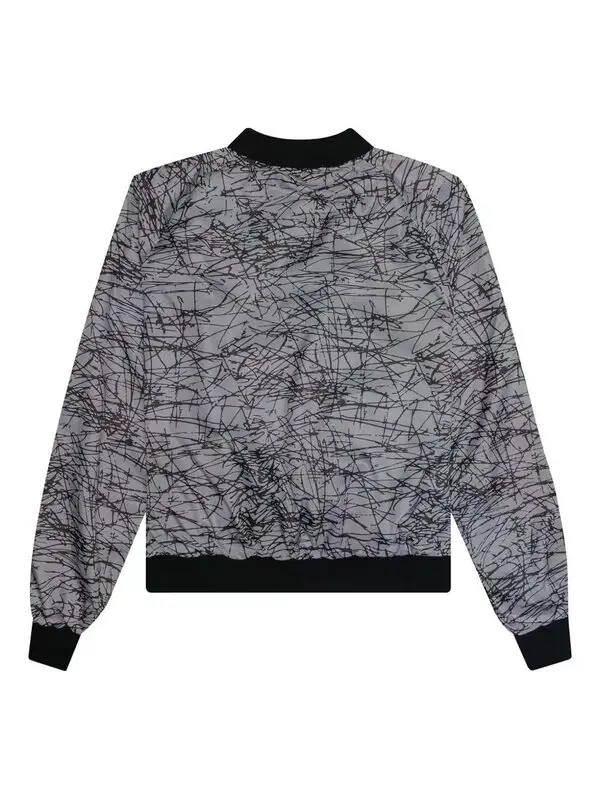 RtA Atticus Printed Bomber Jacket