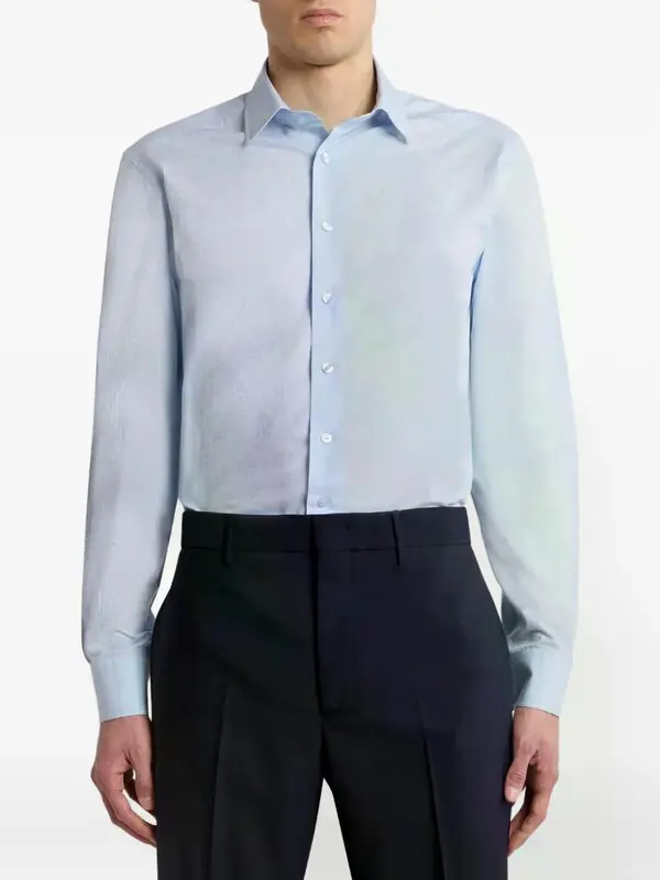 Etro Jacquard Floral Shirt