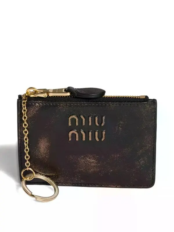 Miu Miu Nappa Leather Card Holder
