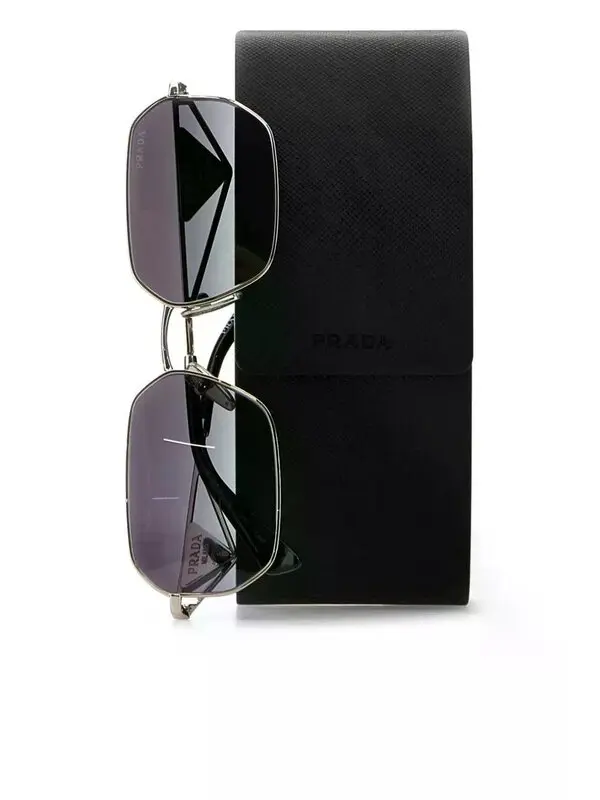 Prada Geometric Metal Sunglasses