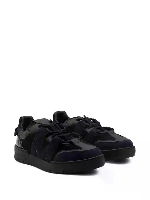 Moschino Lace-up Suede Sneakers
