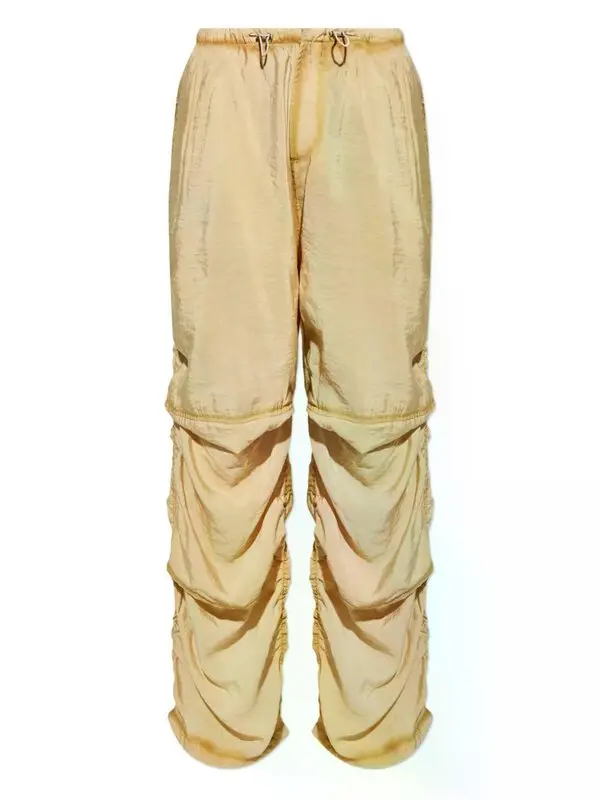 DIESEL® Layered Drawstring Trousers - Neutrals