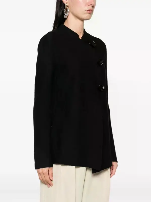 Emporio Armani Asymmetric-fastening Jacket