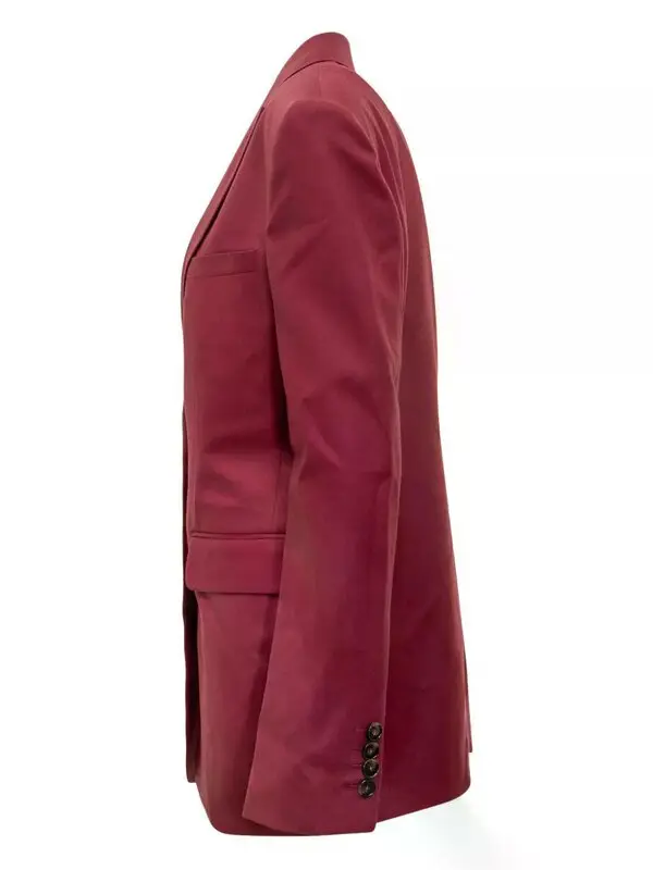 Stella McCartney Single-breasted Wool Blazer - Red