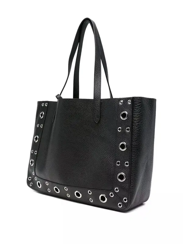 Valentino Garavani Studded Leather Tote Bag - Black