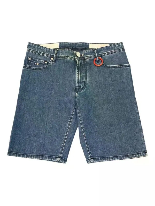 TRAMAROSSA Logo-patch Denim Shorts