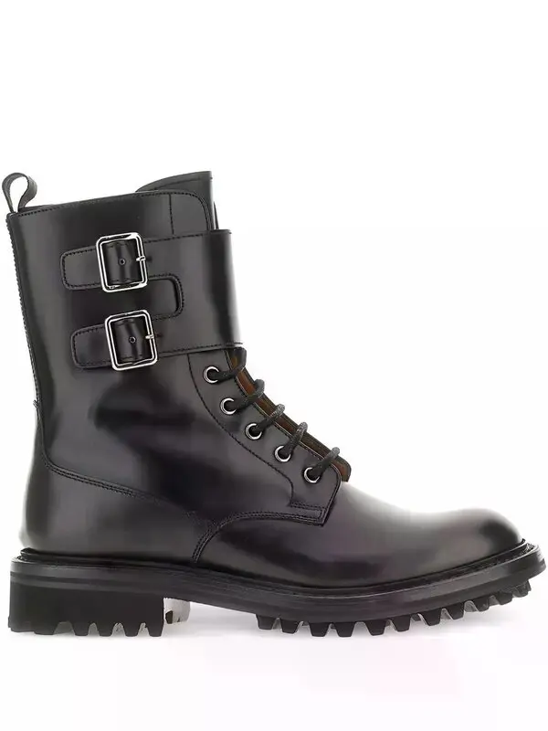 Church's Double Buckle Lace-up Boots