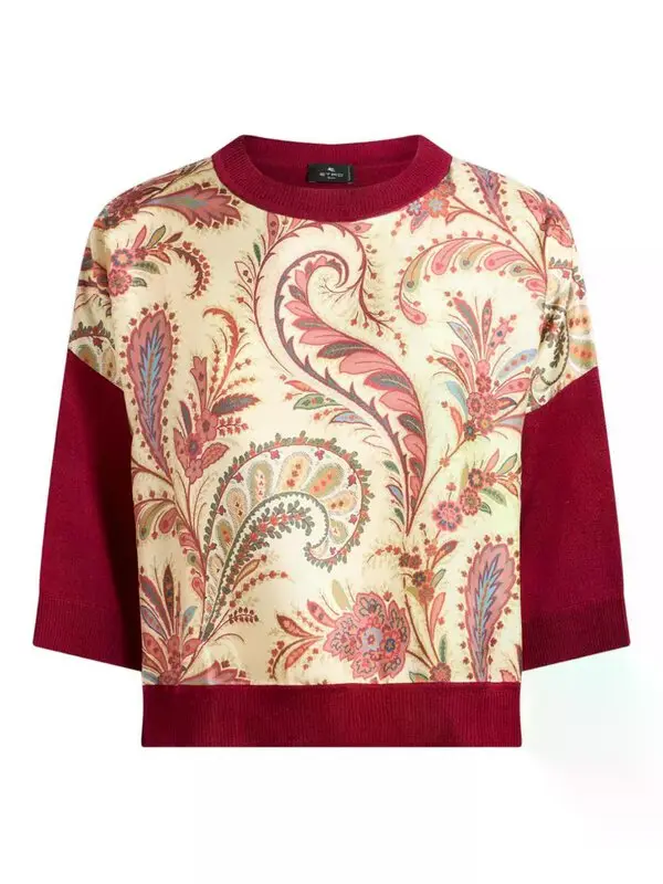 Etro Paisley Print T-shirt