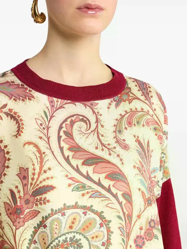 Etro Paisley Print T-shirt