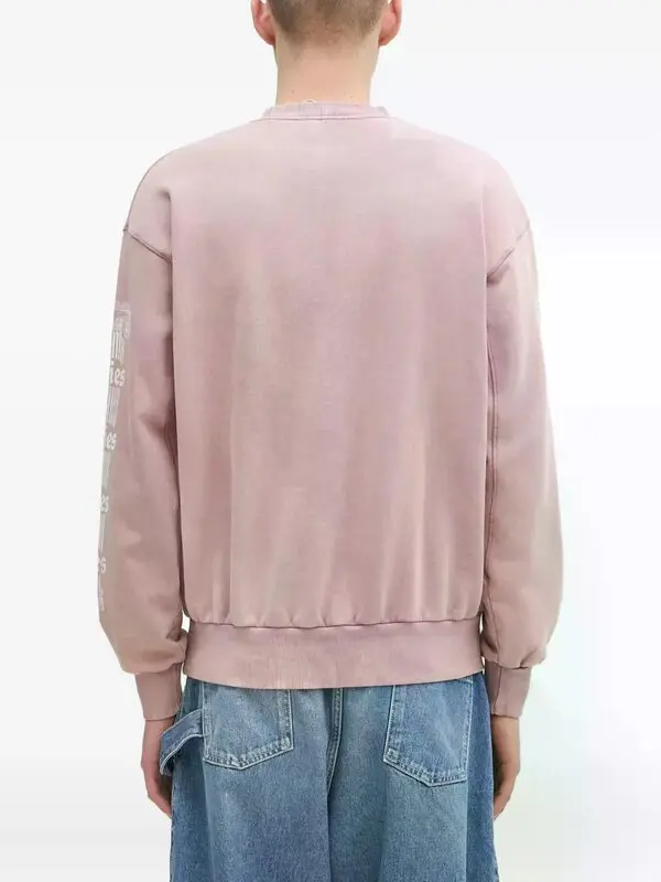 Aries Temple Print Crewneck Sweatshirt