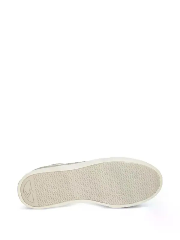 S.W.C STEPNEY WORKERS CLUB Dellow S-strike Cup Suede-panelled Lace-up Sneakers - Grey