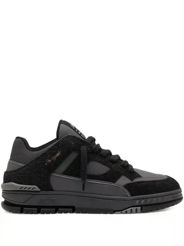 Axel Arigato Area Lo Fluffy Sneakers - Black