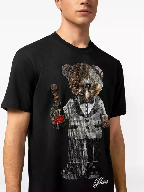 Philipp Plein Teddy Bear T-shirt - Black