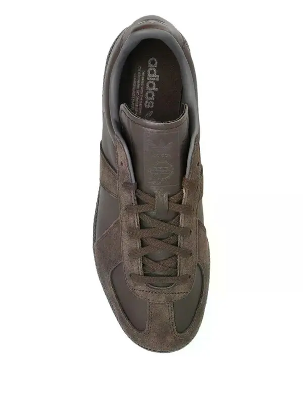 Adidas Bw Army Leather And Suede Sneakers