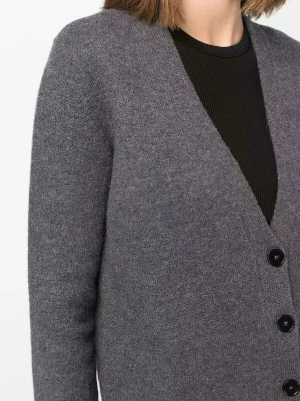JIL SANDER V-neck Wool Cardigan