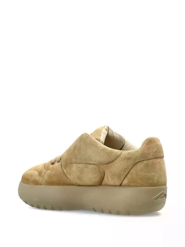 Dsquared2 Suede Logo Detail Lace-up Sneakers
