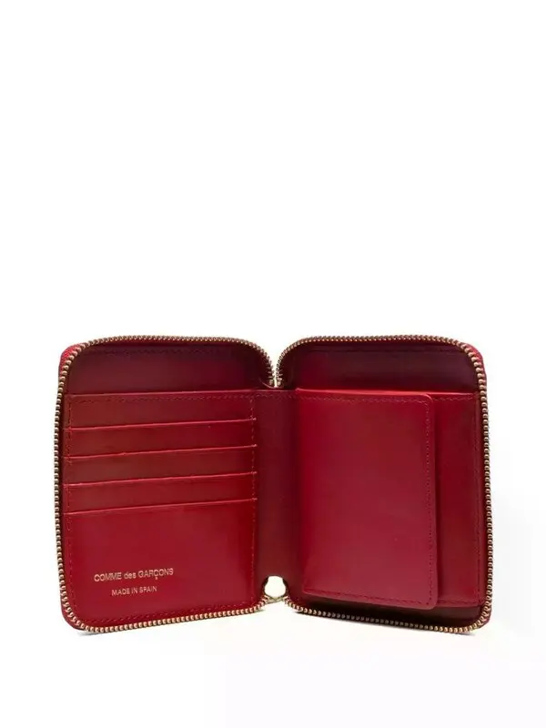 Comme Des Garçons Outside Pocket Double-zip Wallet