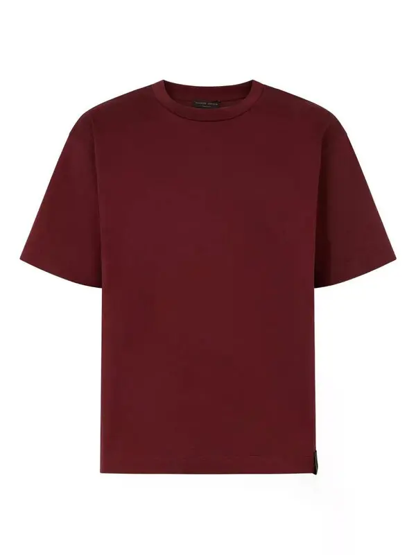 GIUSEPPE ZANOTTI Logo-print T-shirt - Red