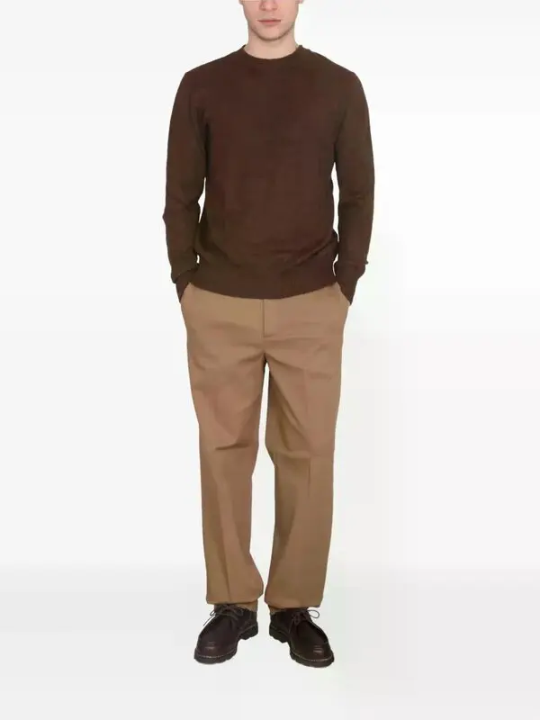 DEPARTMENT 5 Cotton-blend Straight-leg Trousers