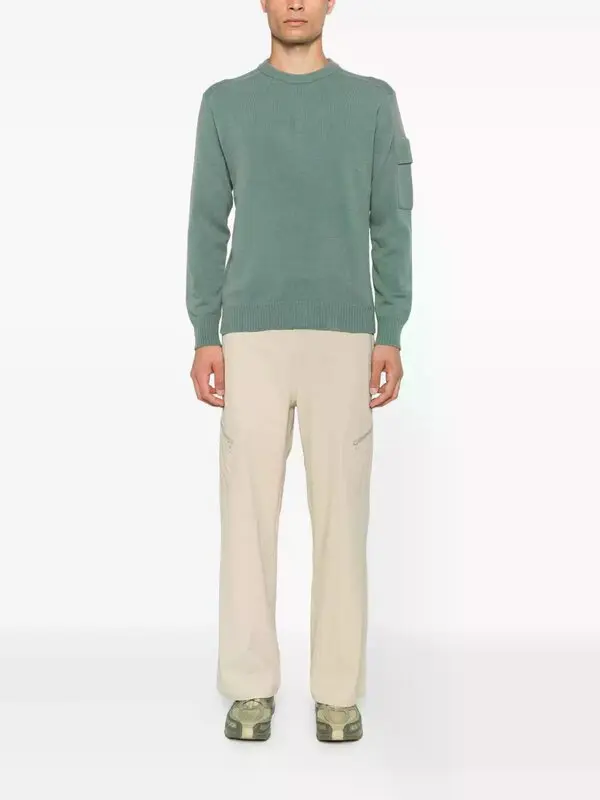 C.P. COMPANY Patch Pocket Crew Neck Sweater