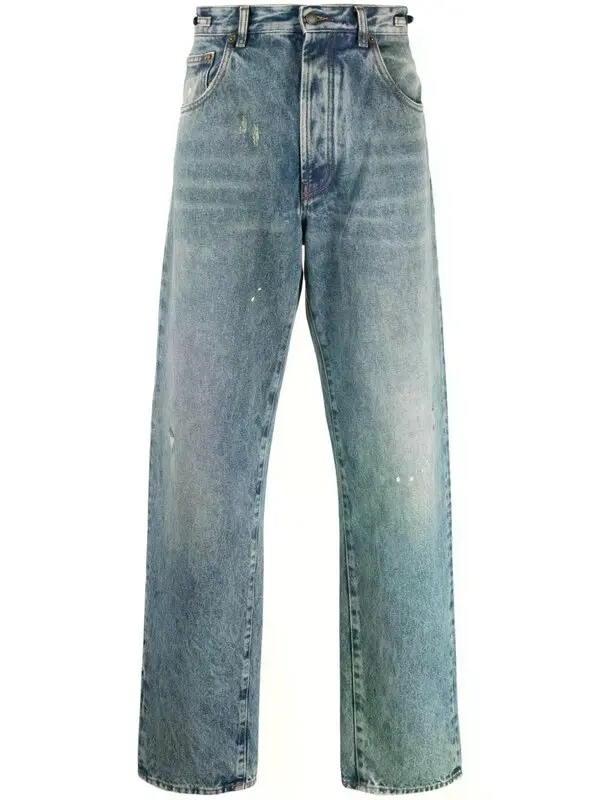 DARKPARK Logo Patch Straight-leg Jeans