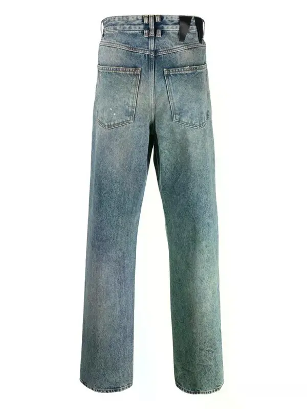 DARKPARK Logo Patch Straight-leg Jeans