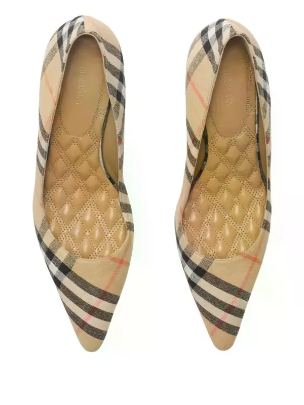 Burberry 55mm Check Dame Pumps