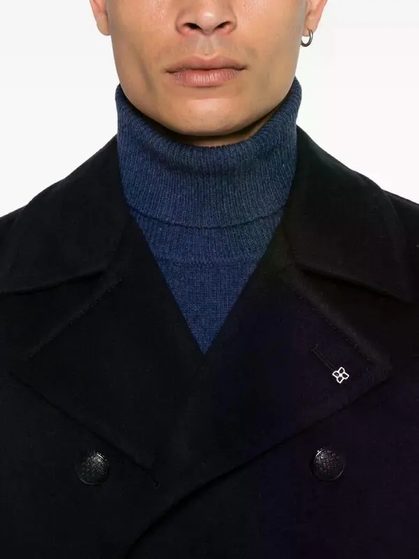 Tagliatore Double-breasted Wool Coat