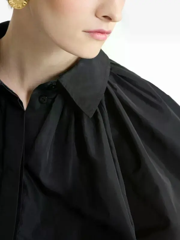 PATOU Bubble-sleeve Blouse - Black
