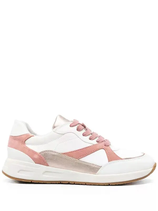 Geox Panelled Lace-up Sneakers