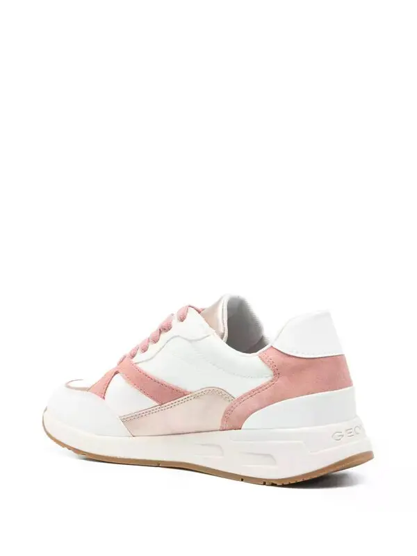 Geox Panelled Lace-up Sneakers