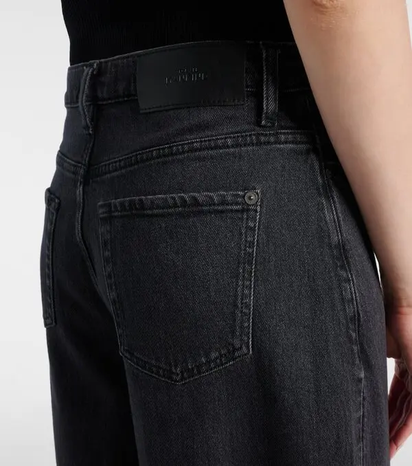 7 For All Mankind Balloon Barrel-leg Jeans In Thunder Storm