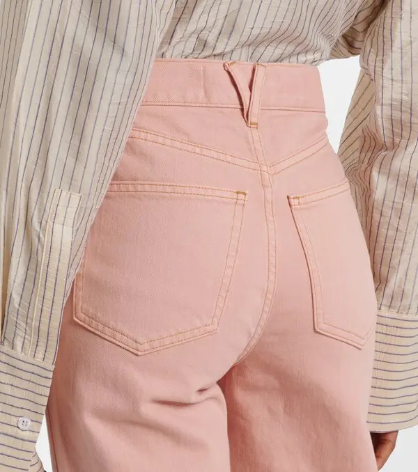 Veronica Beard Dylan Straight Leg Jeans In Blossom