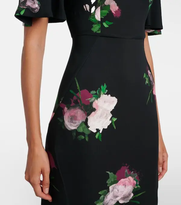 Erdem Floral Midi Dress